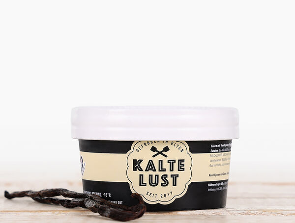 Have delivered Glace vanilla, 120ml from Kalte Lust
