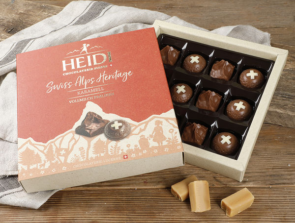 Have the Chocolates Milk caramel 135g from Heidi delivered