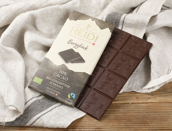 Have delivered Dark Chocolate with 70% Cocoa from Heidi