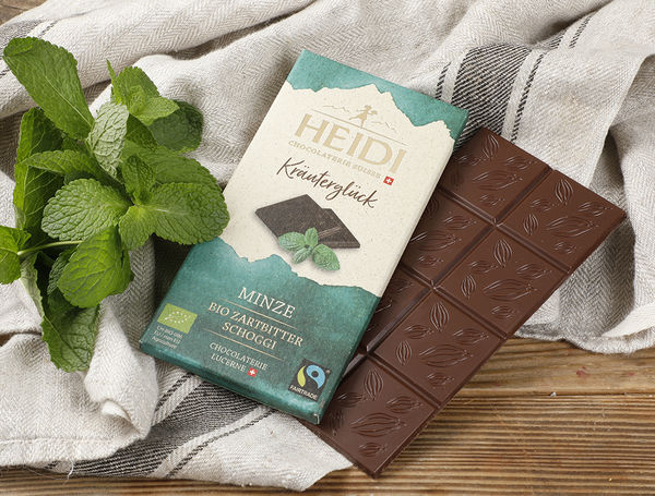 Have delivered Dark Chocolate with Mint, 75g from Heidi