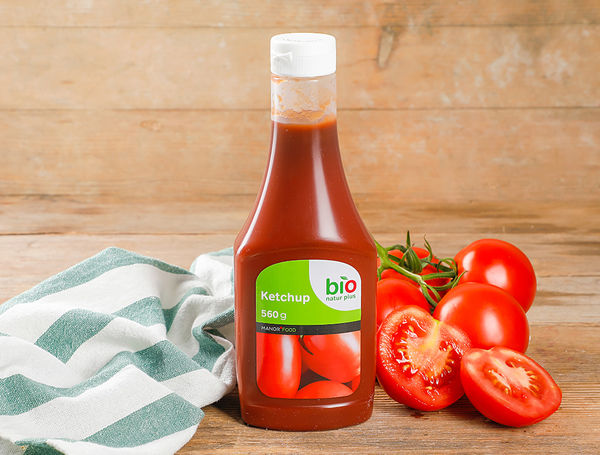 Have the quick Bio Ketchup, 560g delivered to you from Manor Bio