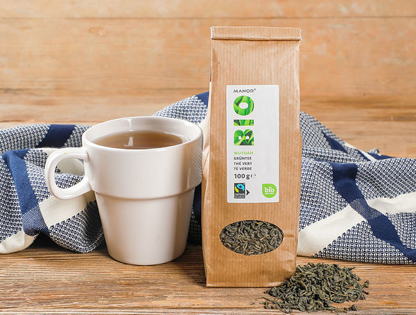 Have the Bio Green Tea Wuyuan, 100g from Manor delivered