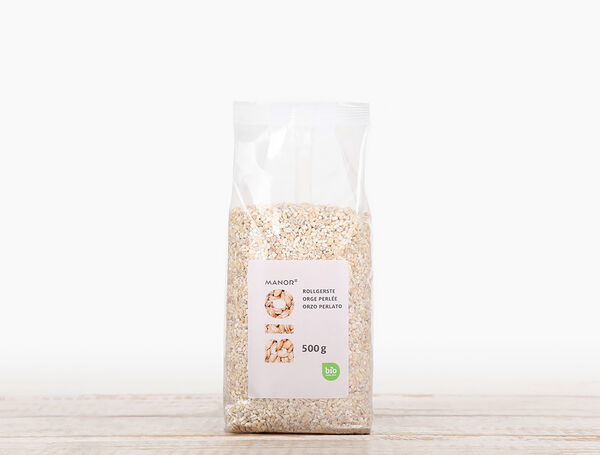 Bio Rollgerste, 500g von Manor Bio schnell liefern lassen