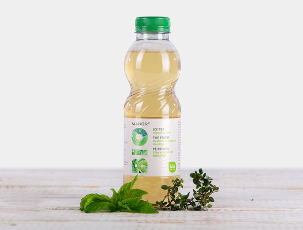 Bio Ice Tea Alpenkräuter, 500ml von Manor liefern lassen