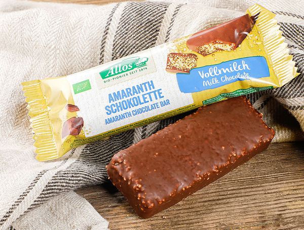 Have the Chocolate Bar Amaranth Milk from Allos delivered
