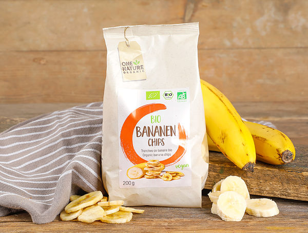 Bio Bananenchips von One Nature Organic liefern lassen