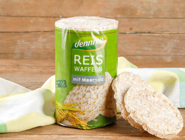 Bio Reiswaffeln mit Meersalz von dennree liefern lassen