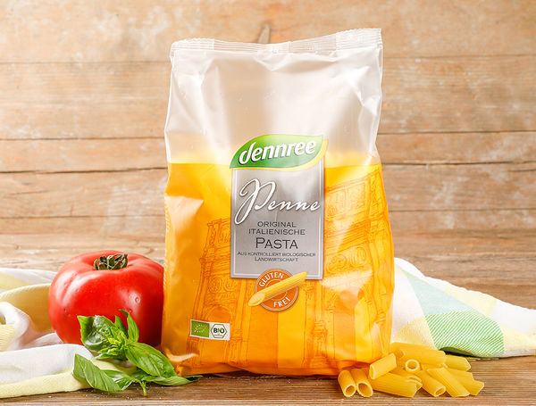 Bio Mais-Reis-Penne glutenfrei von dennree liefern lassen
