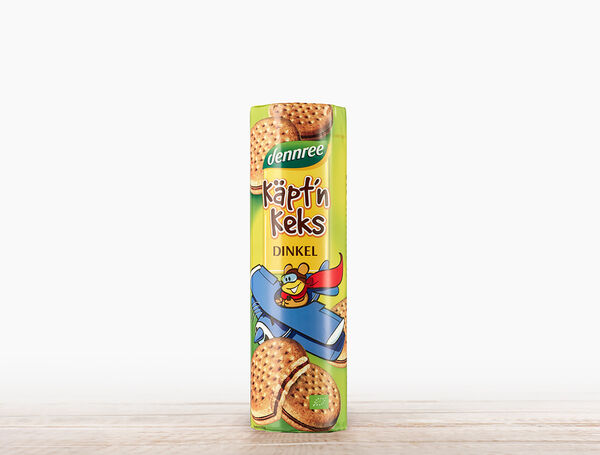 Have the Captain Cookies Spelt 330g from dennree delivered