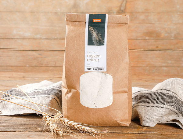 Roggen Ruchmehl Demeter von Gut Rheinau liefern lassen