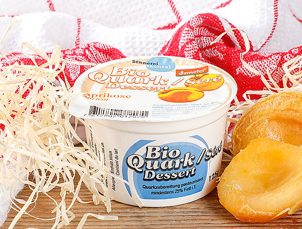 Fromage blanc à l'abricot Demeter de Bachtel chez vous