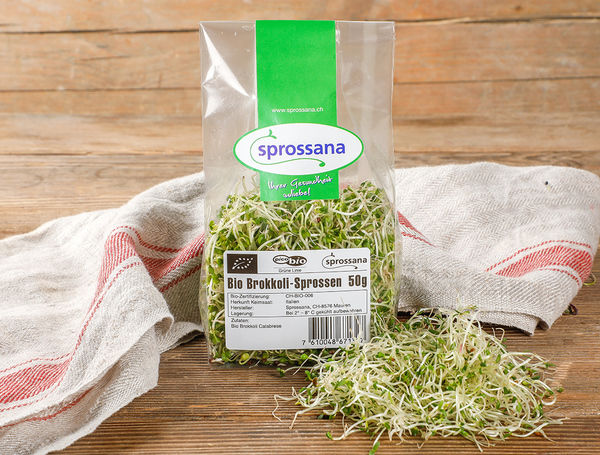 Bio Sprossen Brokkoli, 50g von Sprossana liefern lassen