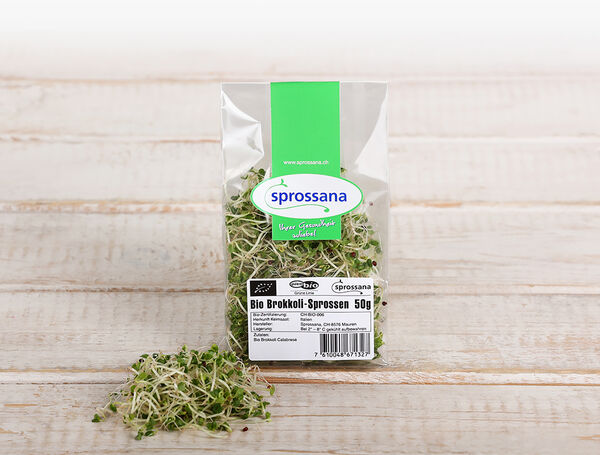 Bio Sprossen Brokkoli, 50g von Sprossana liefern lassen