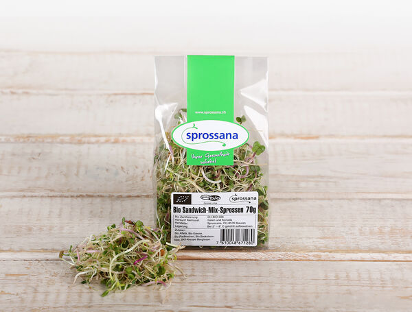 Sprossen Sandwich-Mix, 70g von Sprossana liefern lassen