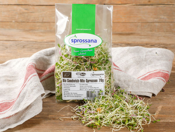 Sprossen Sandwich-Mix, 70g von Sprossana liefern lassen