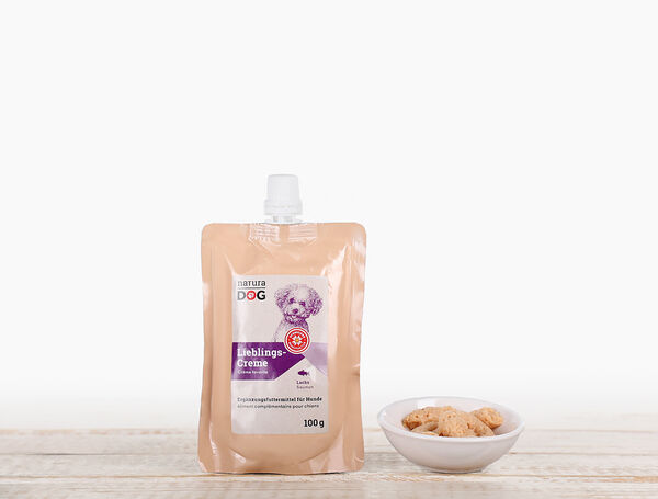 Have Cream Salmon Complementary Dog Food from naturaPET delivered