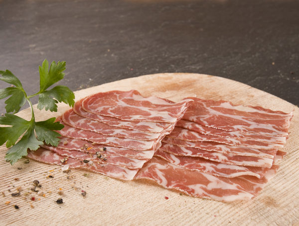 Have the Coppa, cut, 100g from Heinzer Metzgerei delivered