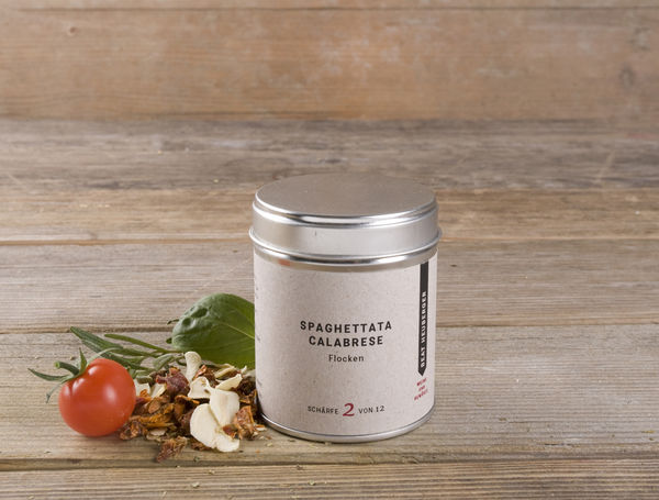Spaghettata Calabrese Flocken, 50g – Beat Heuberger, Zürich – Farmy.ch