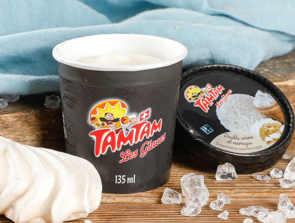 Have the Tam Ice Cream Meringue from Nutrifrais delivered