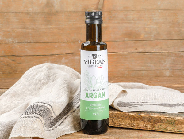 Have the Bio Raw Argan Oil, 25cl from Vigean delivered!