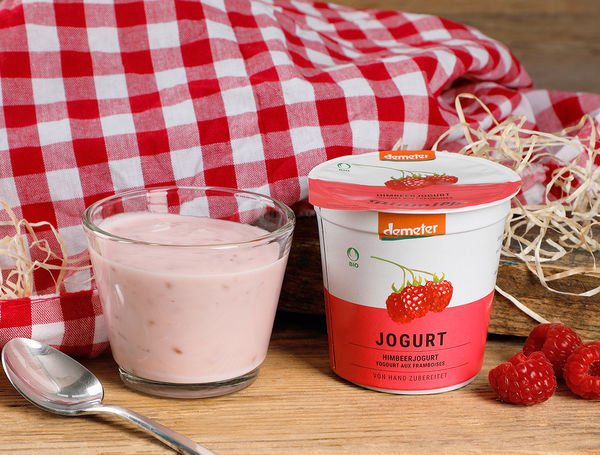 Have the Yoghurt Raspberry, 150g from Biomilk delivered