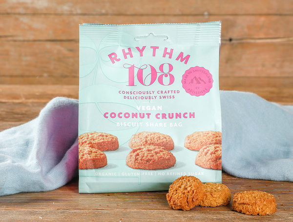 Kokos-Cookie, 135g von Rhythm 108 schnell liefern lassen