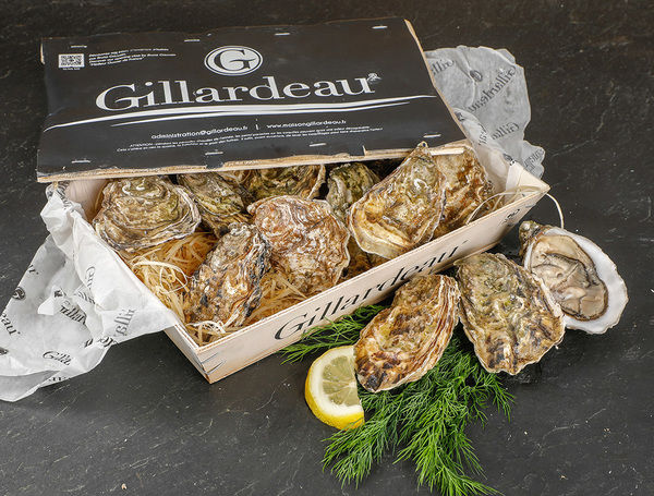 Austern N.2, 12 stück von Maison Gillardeau liefern lassen