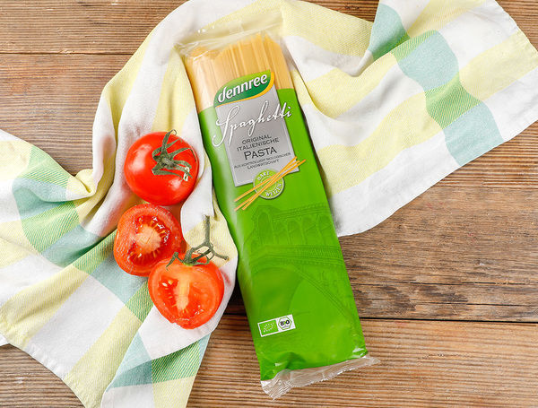 Bio Hartweizen-Spaghetti, 500g von dennree liefern lassen
