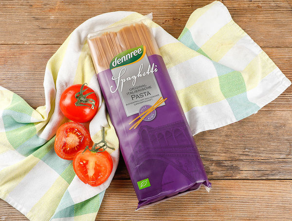 Bio Hartweizen-Vollkorn-Spaghetti, 1kg von dennree liefern lassen