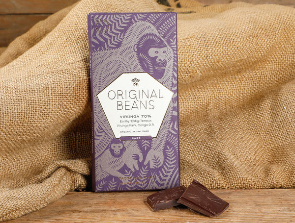 Bio Dunkle Schoggi Virunga von Original Beans liefern lassen