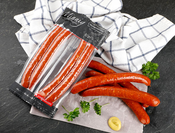 Debreciner Würstli, 280g von Minnig Metzgerei liefern lassen