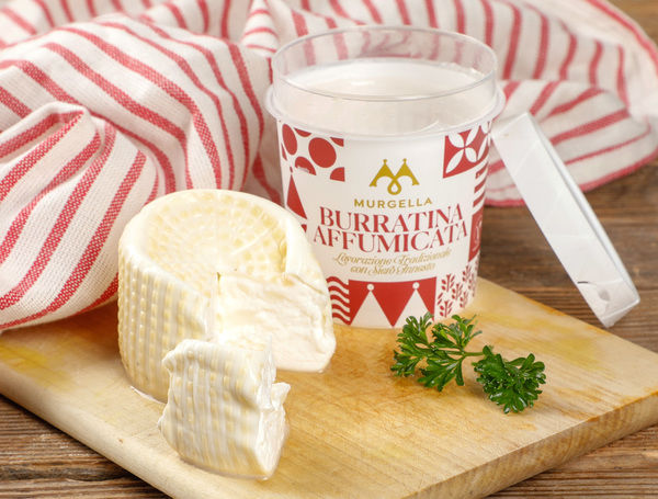 Have the fresh Burrata smoked, 100g from Zonca delivered