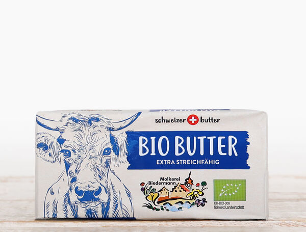 Have the Bio Pasteurised butter from Biedermann delivered