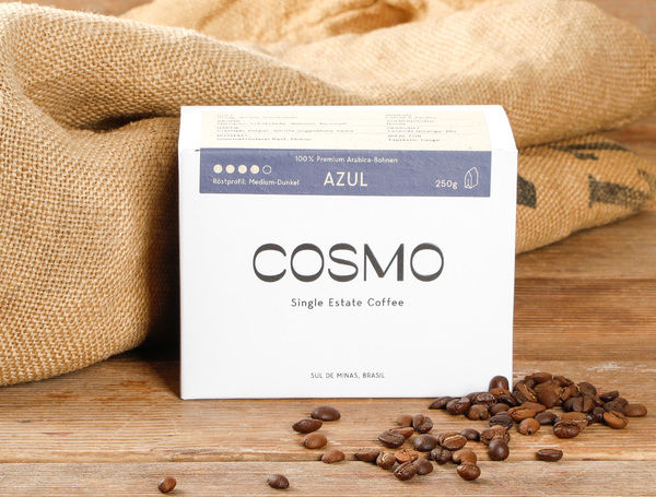 Have the Single Estate Coffee "Azul", 250g from Cosmo delivered