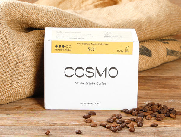 Single Estate Kaffeebohnen "Sol", 250g von Cosmo liefern lassen