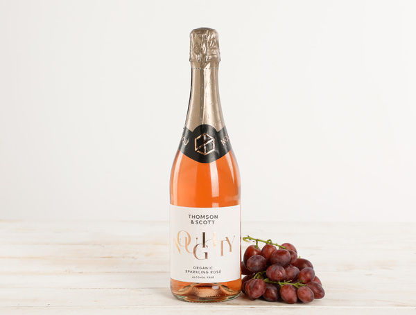 Bio Sparkling Rosé "Noughty" alkoholfrei, 75cl de Thomson & Scott chez vous